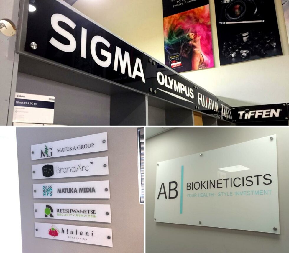 Perspex Signage - Design | Manufacture | Install