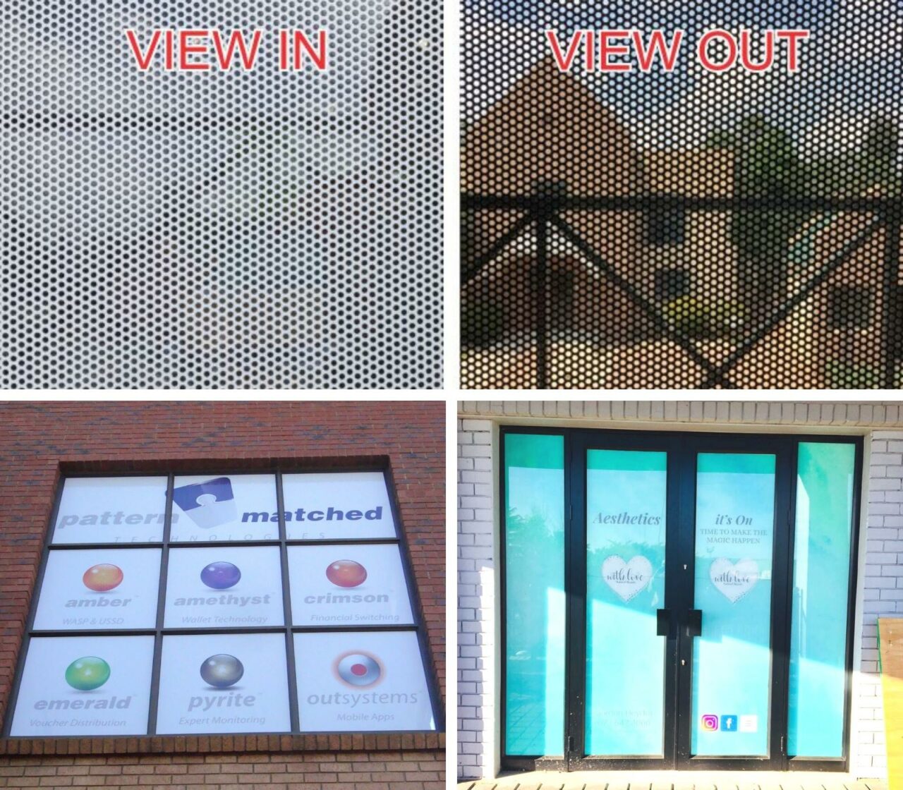 Contra Vision Windows - Design | Print | Install