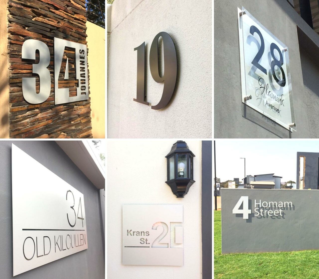 Residential & Estate Signage - Address & Name Signs