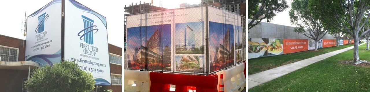 Fence Wrap Banners - Octangle Marketing & Signage