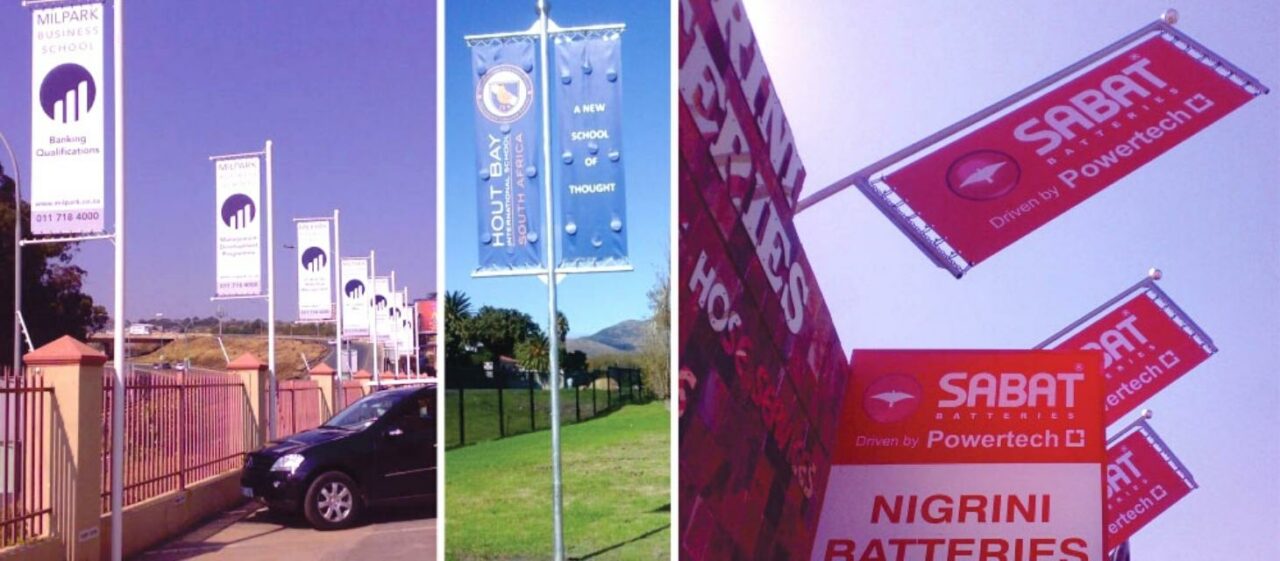 Banner Poles & Flag Poles - Octangle Marketing & Signage
