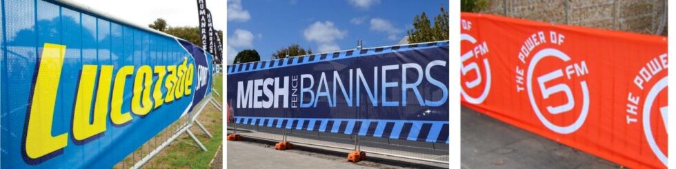 Fence Wrap Banners - Octangle Marketing & Signage