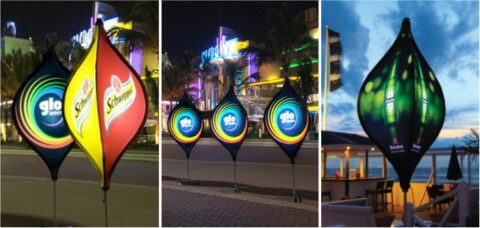 Lantern Banners - Octangle Marketing & Signage