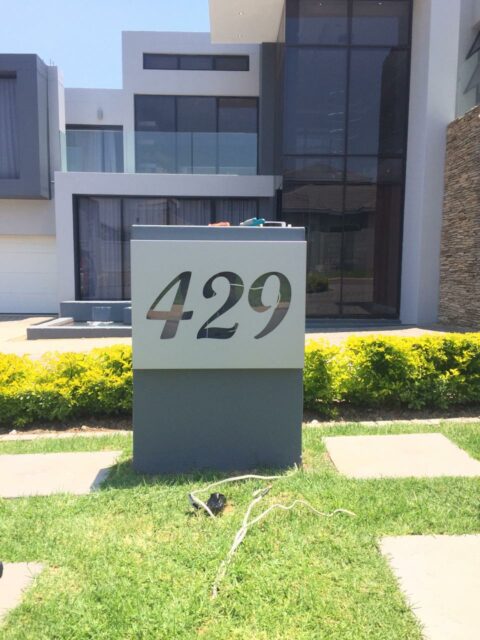 House Number & Address Signs - Octangle Marketing & Signage