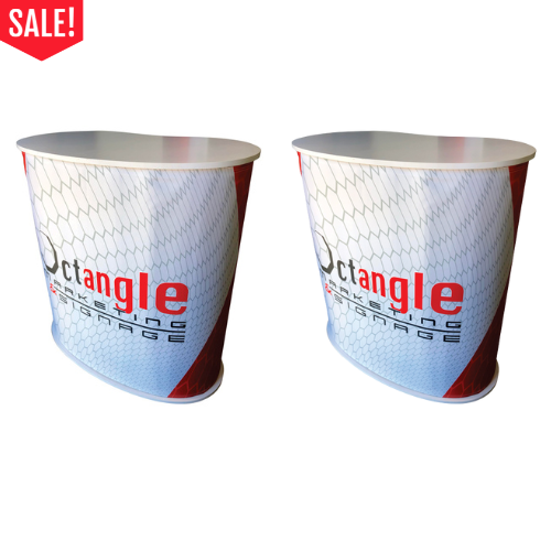 Promotion Tables & Counters - Octangle Marketing & Signage
